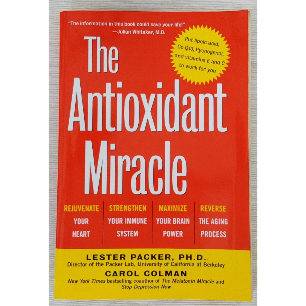 Jual The Antioxidant Miracle by Lester Packer & Carol Colman, 2000 ...
