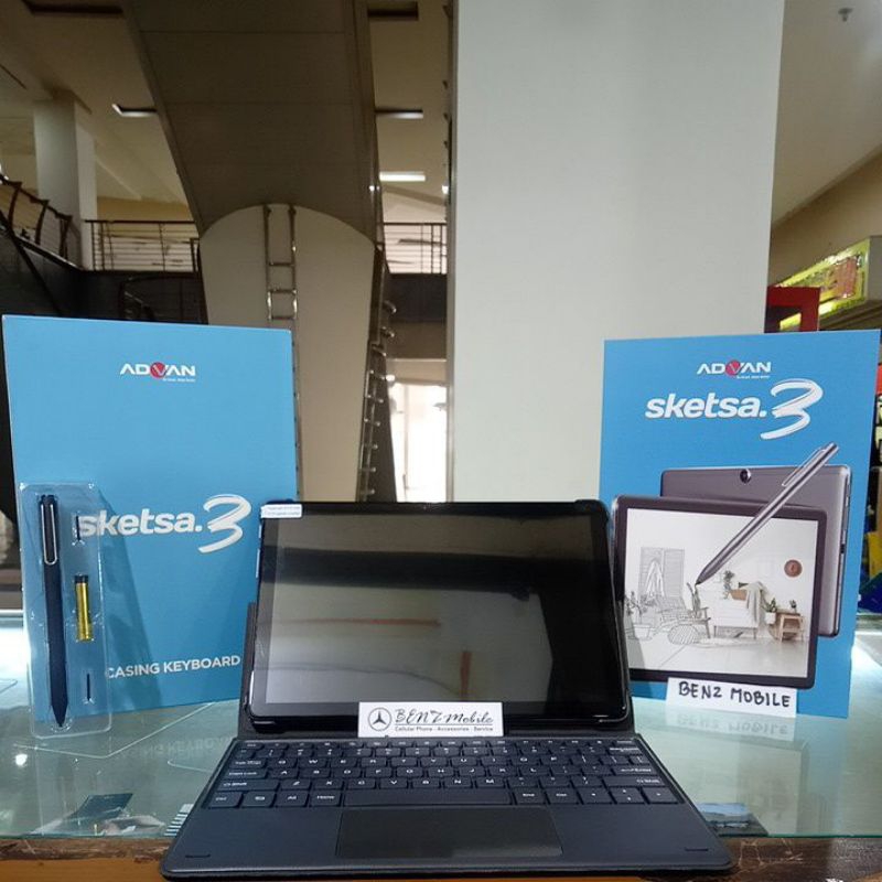 Jual Advan Tab Sketsa 3 + Keyboard + Stylus Pen 6/128GB 10.1 " inch New ...
