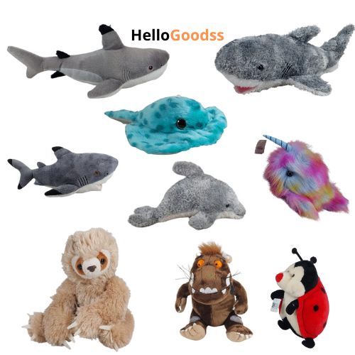 Jual Boneka Binatang Gruffalo Sloth Ikan Dolphin Shark Stingray Paus ...
