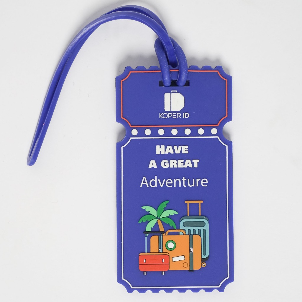 Jual Luggage Tag atau Gantungan ID card Koper ID seri 2024 | Shopee ...