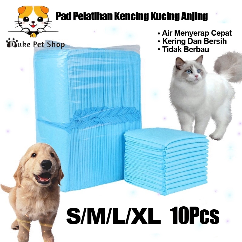 Jual 【10PCS】Pad Pipis Kucing Anjing Popok Sekali Pakai Alas Pipis Pee ...