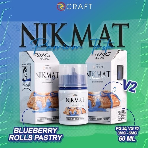 Jual LIQUID NIKMAT V2 60ML PUFF PASTRY ROLLS CREAM | Shopee Indonesia
