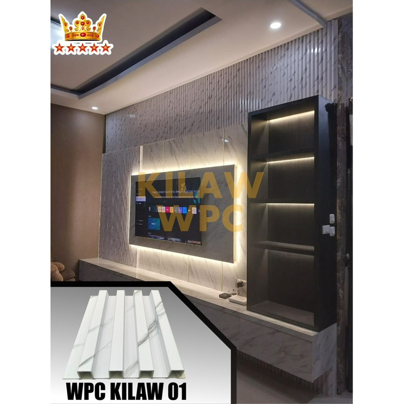 Jual WOOD PANEL WPC / WALL PANEL WPC / WOOD PANEL 3D / WALLPANEL ...