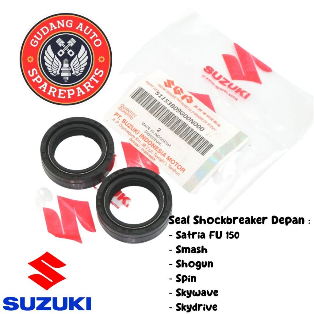 Jual ORIGINAL SGP Seal Shock Depan Suzuki Satria FU 150 Smash Shogun Spin Skywave Skydrive ...