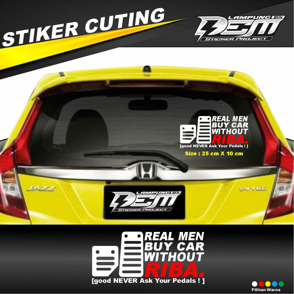 Jual Stiker anti riba stiker mobil keren stiker variasi mobil ...