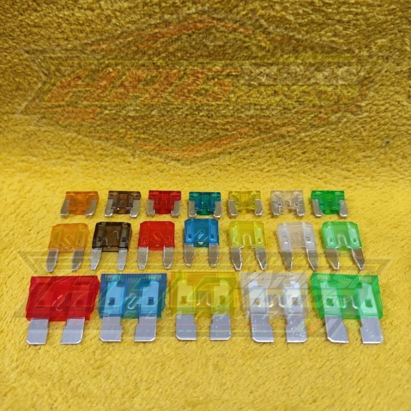 Jual Fuse / Sekring Tancap Big / Mini / Micro Harga Satuan | Shopee ...