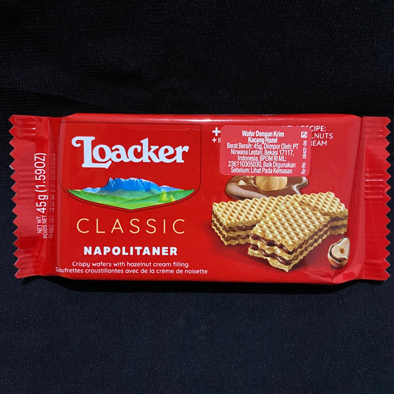 Jual LOACKER CLASSIC NAPOLITANER HAZELNUT | Shopee Indonesia