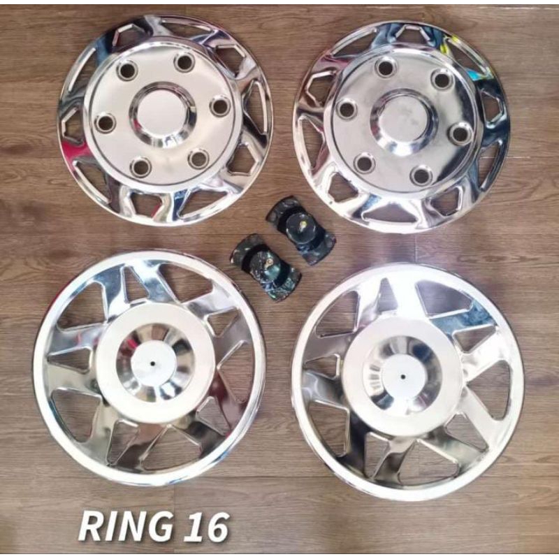 Jual Weldop Truck/Truk CANTER Lubang 6 Motif BINTANG (4pcs) | Shopee ...