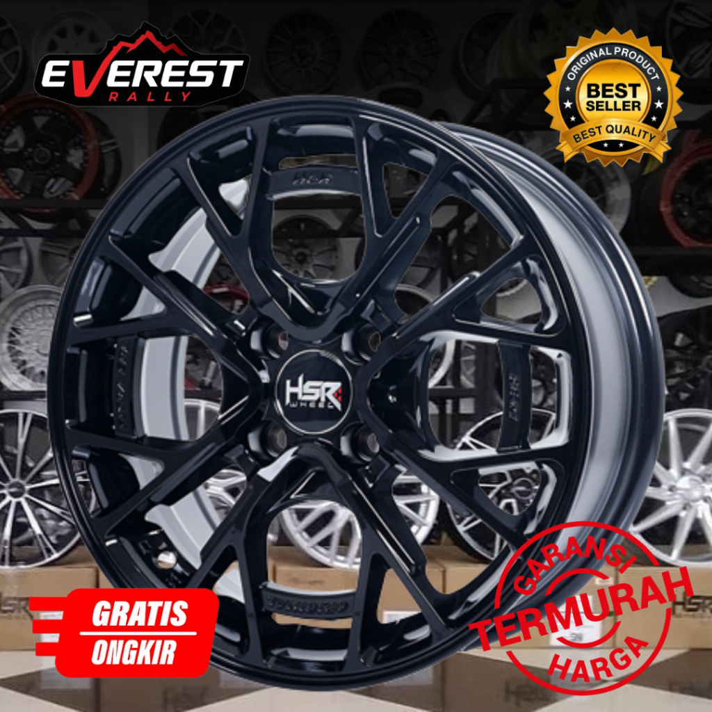 Jual VELG RACING HSR FE01 UNTUK MOBIL BRIO RING 15 LEBAR 65 HOLE 4X100 ...