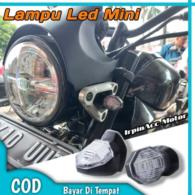 Jual Lampu Sen Led XSR Mini Sen Kedip Sen Led Pendek Yamaha XSR Led ...