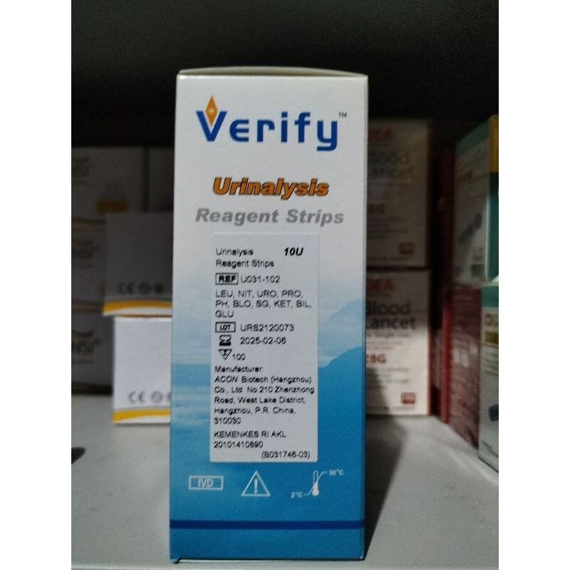 Jual Verify 10 Pm / Strip Urinalis Verify | Shopee Indonesia