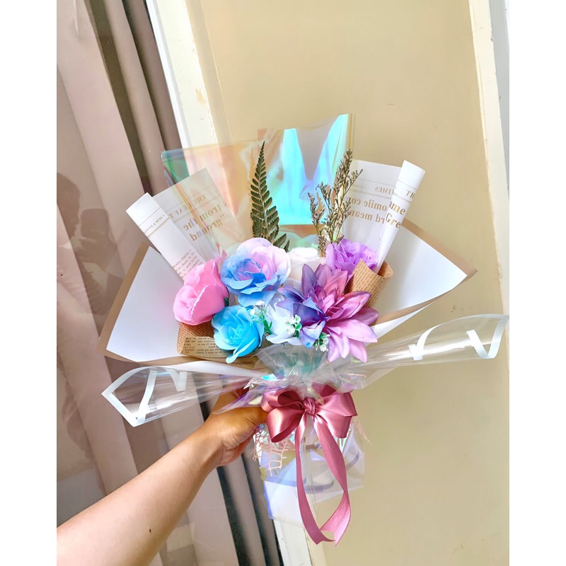 Jual BUCKET FLOWER / BUKET BUNGA / BOUQUET WISUDA UNICORN | Shopee ...