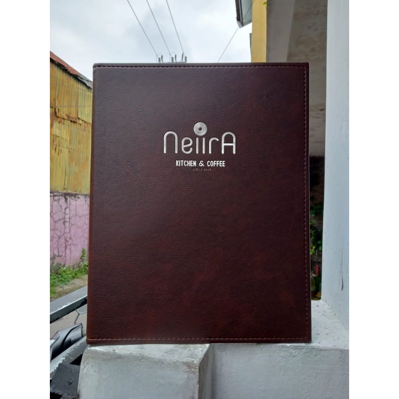 Jual buku menu cafe/resto/hotel ukuran isi a4 | Shopee Indonesia