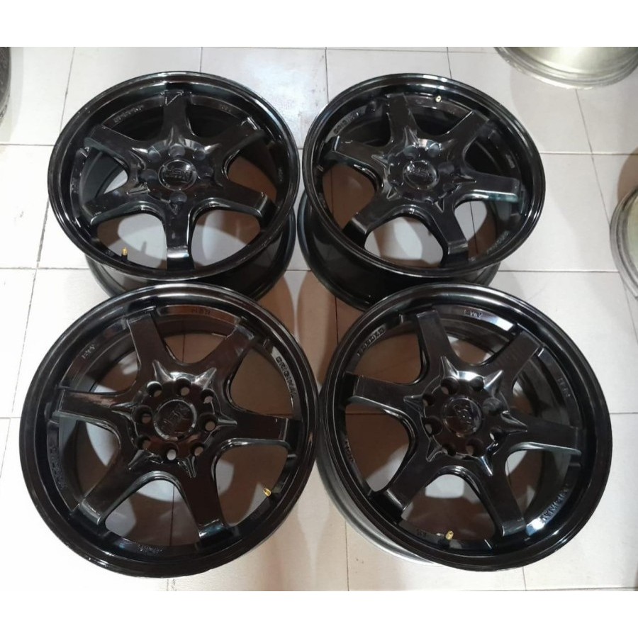 Jual Velg Mobil Bekas Ring 16 Lubang 4 STY HSR R16X7 8X100-114,3 ET42 | Shopee Indonesia