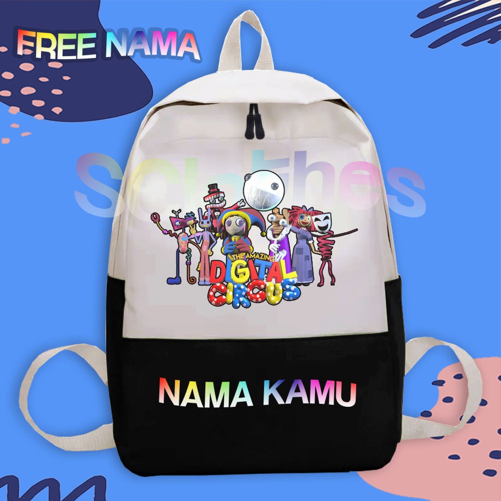 Jual Tas DIGITAL CIRCUS Tas Ransel Anak Sekolah | Shopee Indonesia