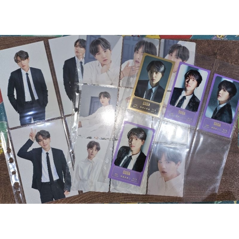 Jual (READY) BTS SUGA Bang Bang Con BBC mpc photoset message card gold ...
