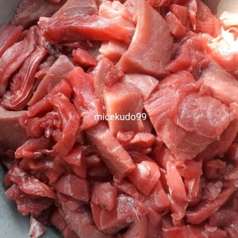 Jual TETELAN IKAN TUNA FRESH SEGAR TETELAN TRIMMING DAGING TUNA FILLET ...