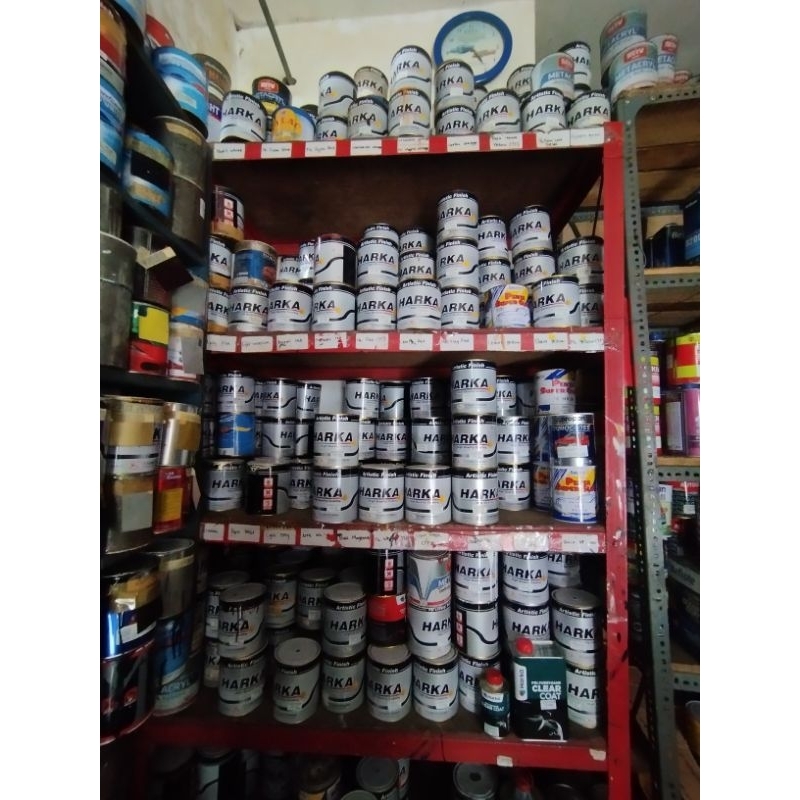 Jual HARKA PAINT WARNA KHUSUS RED ORANGE | Shopee Indonesia