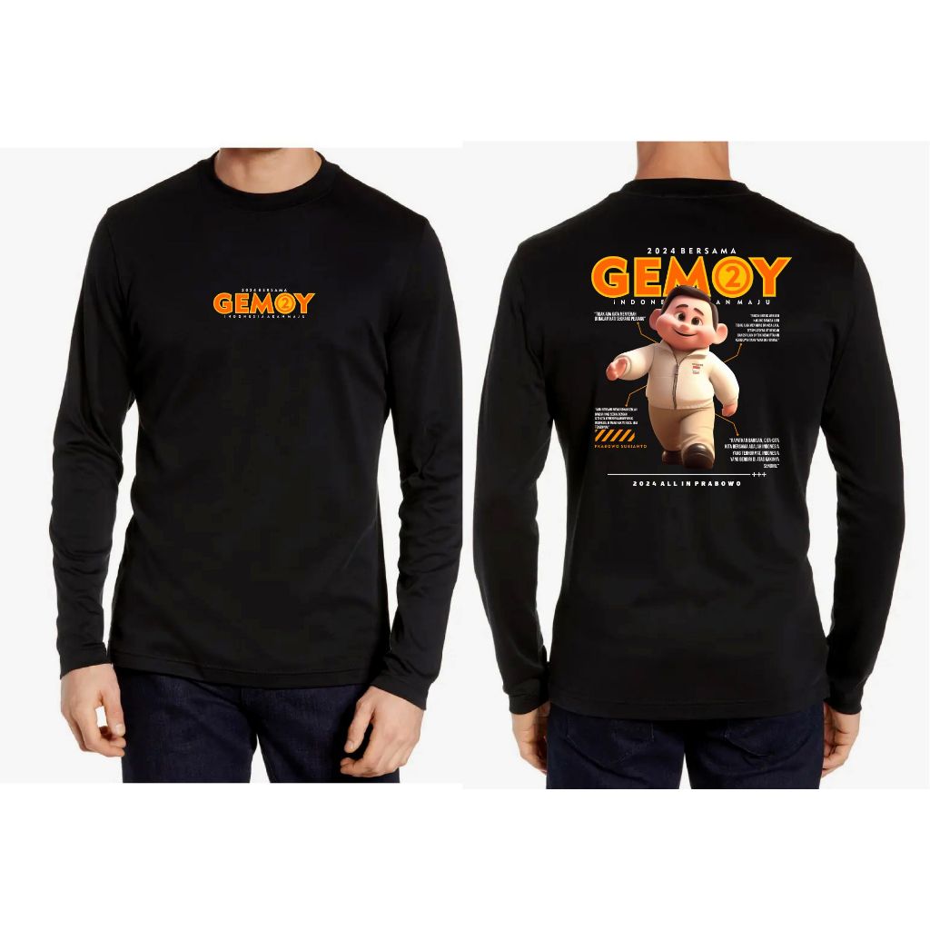 Jual Kaos Baju Distro 2024 Bersama Gemoy Prabowo Subianto Gibran ... Jual Kaos Baju Distro 2024 Bersama Gemoy Prabowo Subianto Gibran ...