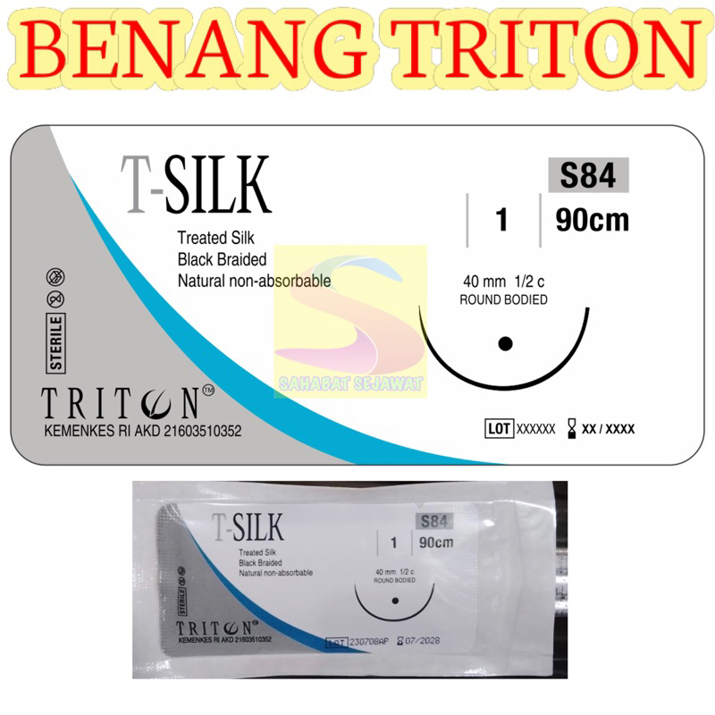 Jual BENANG TRITON T-SILK SILK/SUTERA ECERAN. | Shopee Indonesia