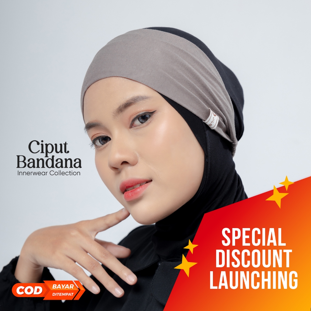 Jual Jilbrave Ciput Bandana Bando Inner Hijab Anti Pusing Bahan Rayon ...