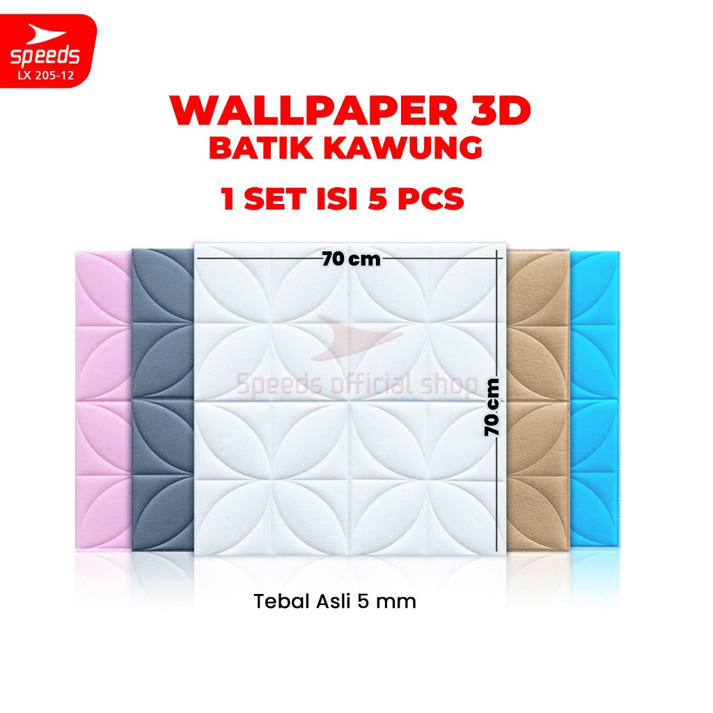 Jual SPEEDS SNI Wallpaper Dinding Walpaper Dinding Sticker Wallpaper Anti Air Bata Berstandar ...