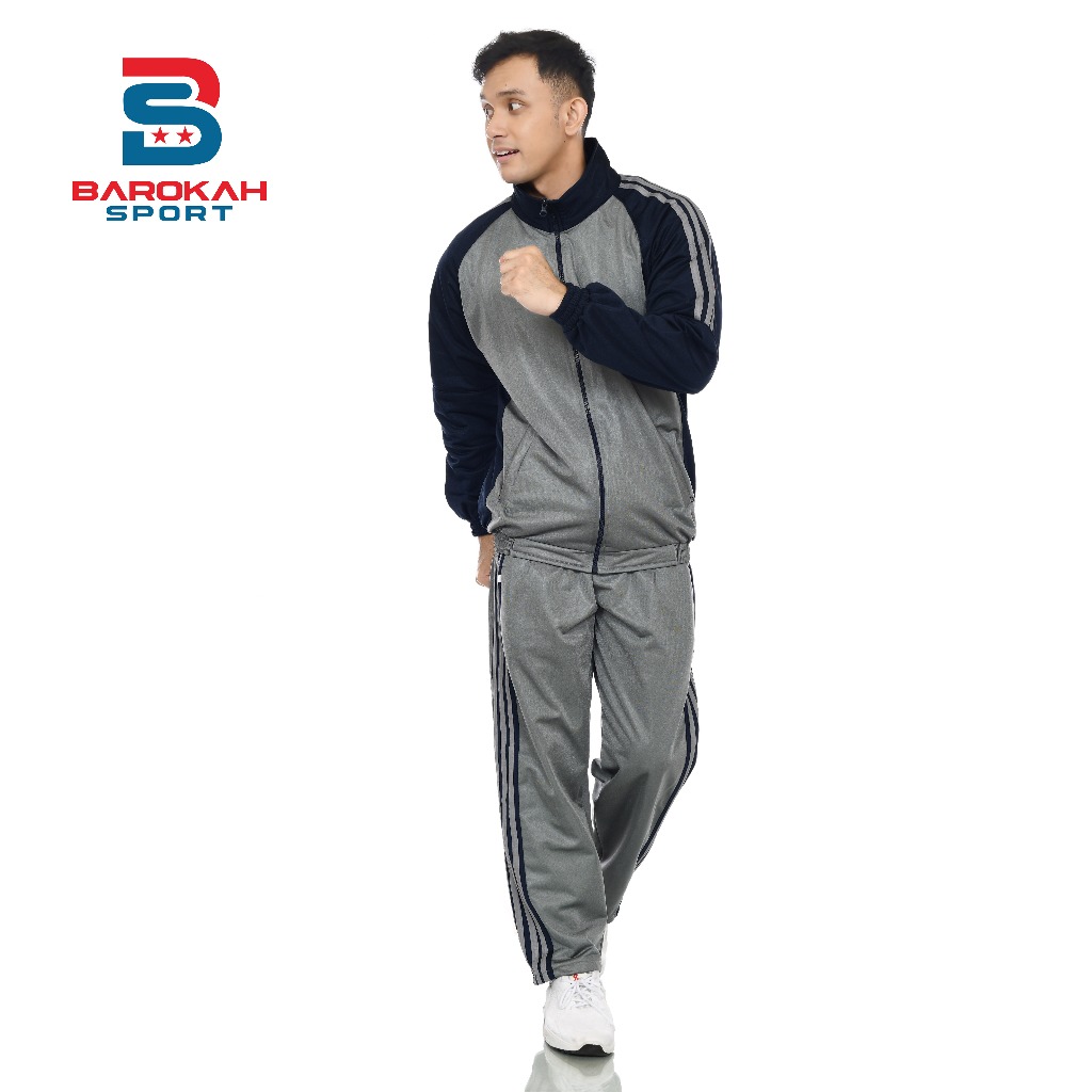 Jual Setelan One Set Jaket Celana Olahraga Pria Wanita Seragam Pakaian ...
