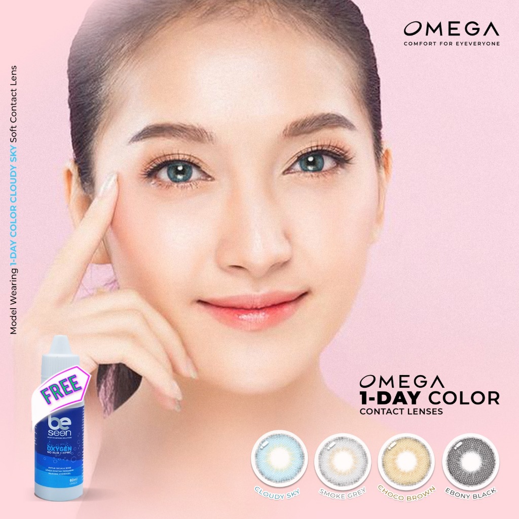 Jual OMEGA ONE DAY COLORS FREE CAIRAN BE SEEN | Shopee Indonesia