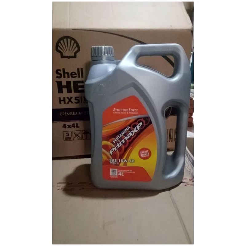 Jual Oli Pertamina Prima XP SAE 10W-40 4L Original | Shopee Indonesia