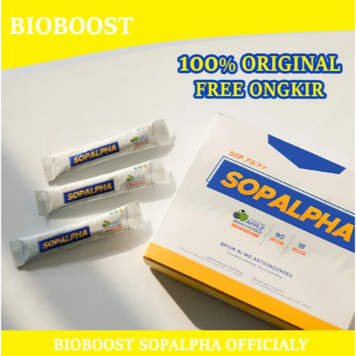 Jual SOP ALPHA ORIGINAL Bioboost 1 Box 18 Sachet Zeforce Immune Booster ...