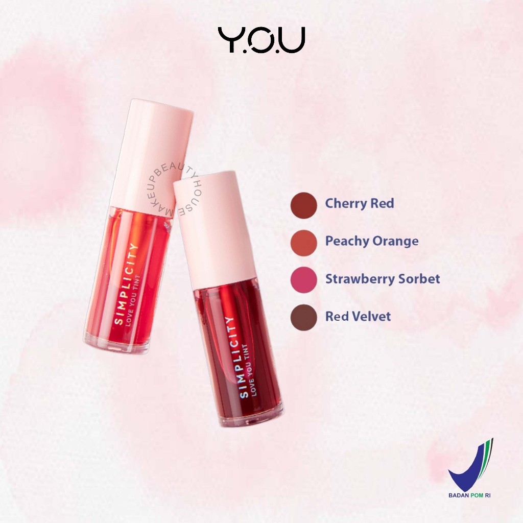 Jual YOU The Simplicity Love You Tint 6g - Y.O.U Makeups | Shopee Indonesia