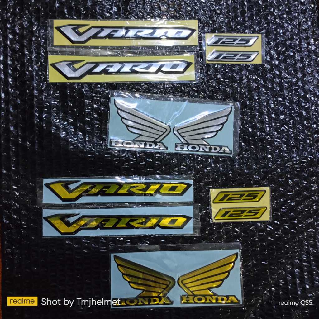 Jual STIKER TIMBUL LOGO VARIO 125/150/155/160 SET KANAN KIRI | Shopee ...