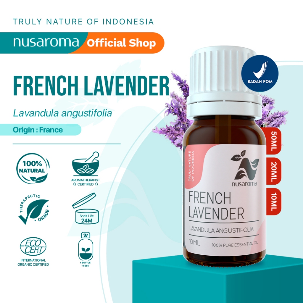 Jual French Lavender Essential Oil 10ML | Shopee Indonesia