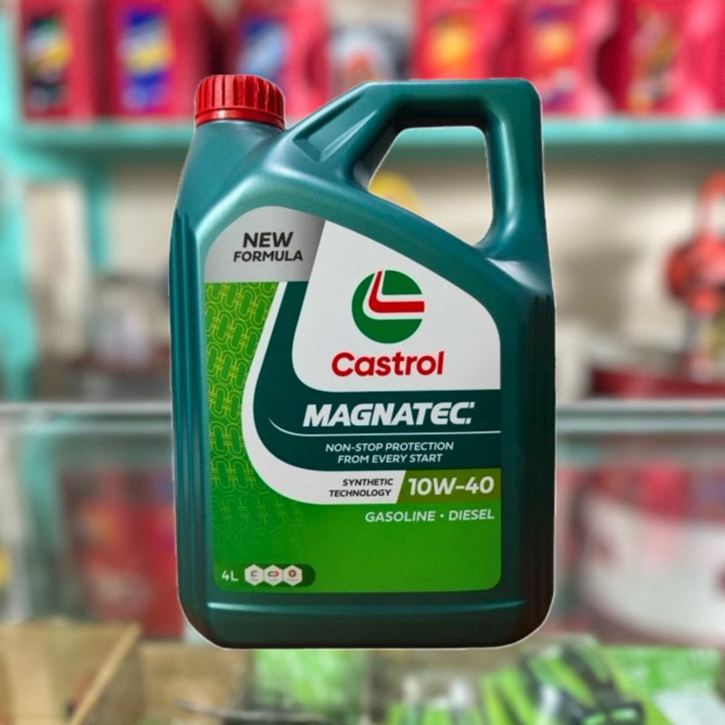 Jual Oli Castrol Magnatec 10W40 Bensin dan Diesel (4 Liter) | Shopee ...