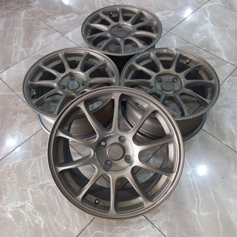 Jual Velg Bekas Racing Volk Rays Ring 16 Cocok Jazz Brio Yaris Ayla ...