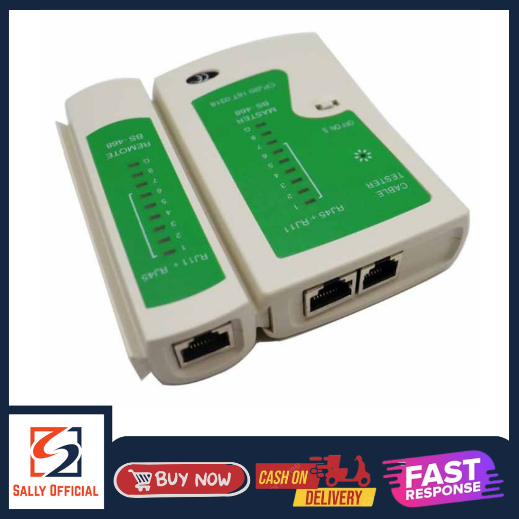 Jual Network Kabel Tester / Lan Tester RJ45 / Alat Penguji Kabel Lan ...