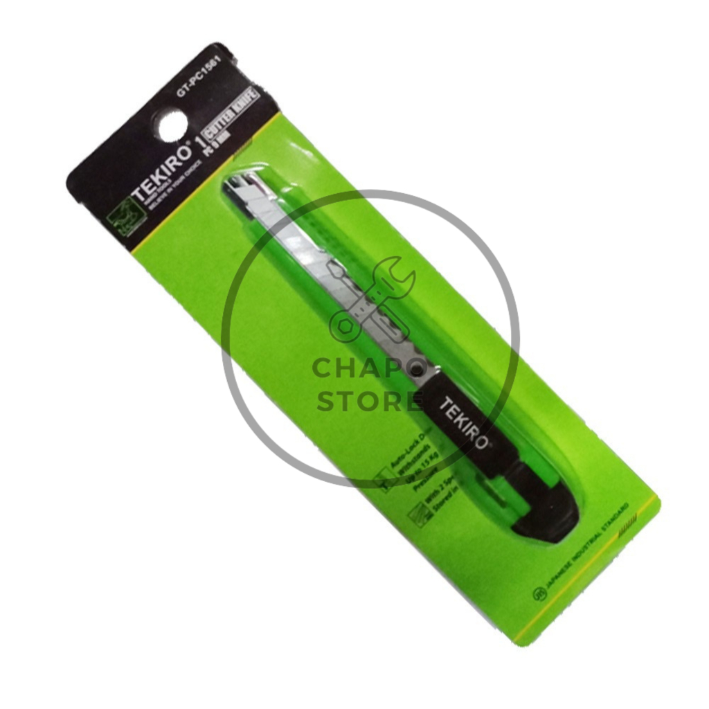 Jual Tekiro pisau cutter 9 18mm | Shopee Indonesia