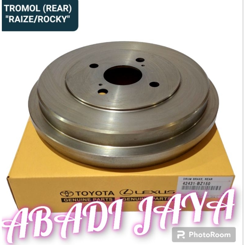 Jual TROMOL BELAKANG BRAKE DRUM BELAKANG TOYOTA RAIZE DAIHATSU ROCKY ORIGINAL | Shopee Indonesia