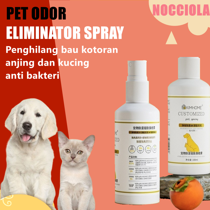 Jual SPRAY Penghilang Bau Kotoran Kucing Pet Odor Remover Parfum ...