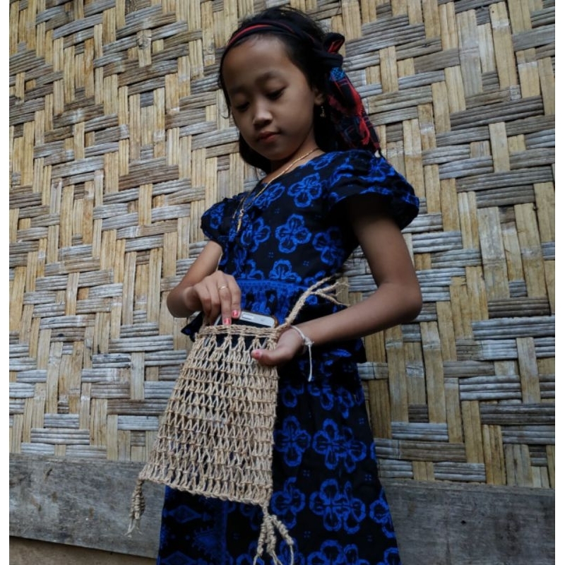Jual Tas Koja Baduy ukuran kecil serat kulit kayu teureup | Shopee ...