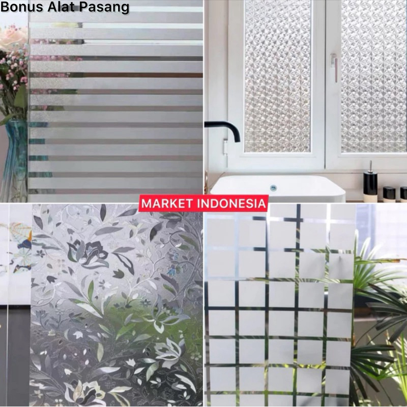 Jual Sticker Kaca Cocok Untuk Semua Kaca Original100% L122CmxP50M ...