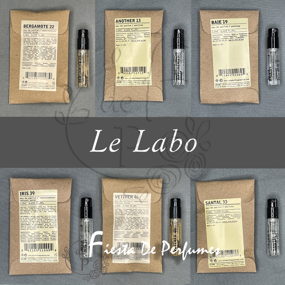 Jual Le Labo Perfume Koleksi Parfum - 1.5ml / 2ml vial parfum 100% ...