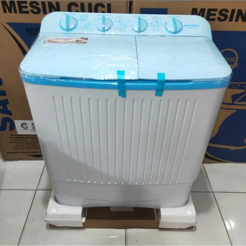 Jual Mesin Cuci 2 Tabung Polytron 7Kg PWM 7073 / 8Kg PWM 8073 / 12Kg ...