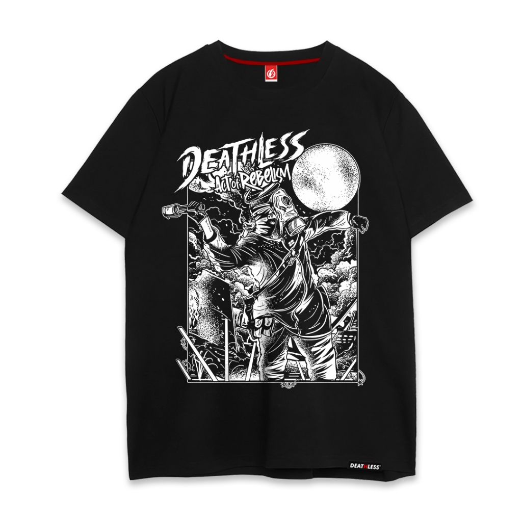 Jual DEATHLESS KAOS | STIELHAND | WAR SERIES | Shopee Indonesia
