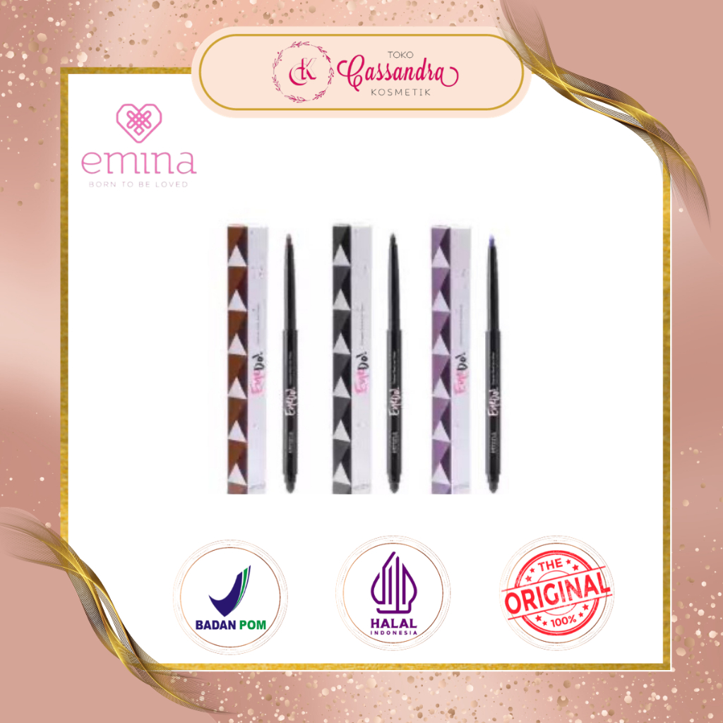 Jual EMINA EYE DO! CRAYON POUR LES YEUX ALL COLOR | Shopee Indonesia