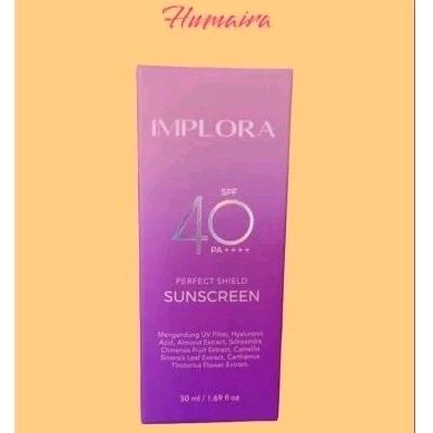 Jual implora Sunscreen spf 40 PA++++ | Shopee Indonesia