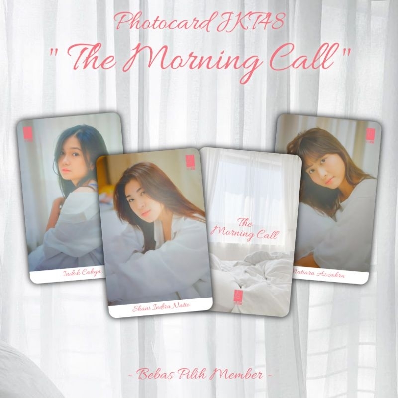 Jual Photocard PC JKT48 The Morning Call Unofficial/Fanmade | Shopee Indonesia