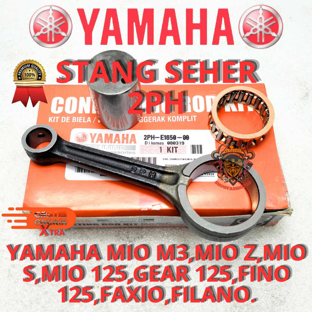 Jual STANG SEHER MIO M3 2PH STANG PISTON MIO Z ,MIO S ,MIO 125 ,FAXIO ,FINO 125,X RIDE125 ,SOUL ...