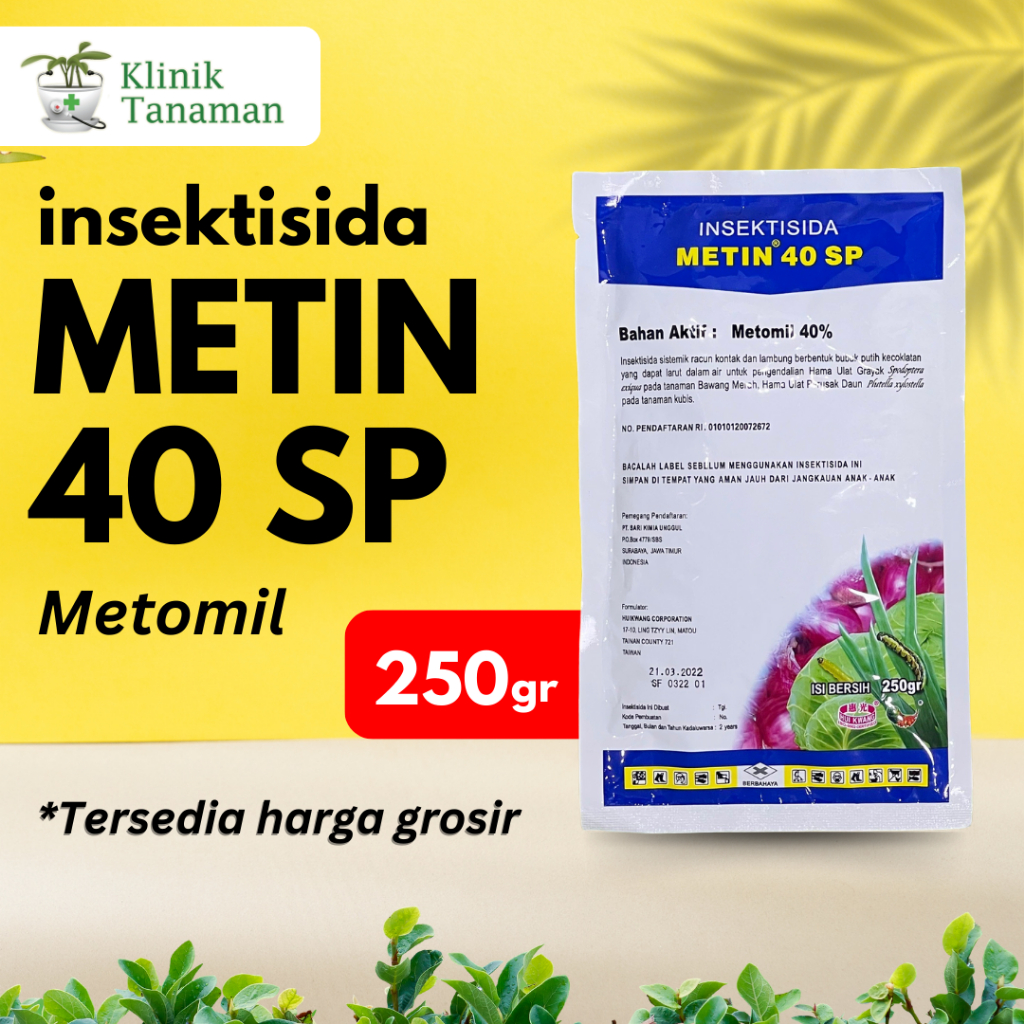 Jual Obat Hama Metin 250gr Pembasmi Hama Ulat, Tungau, Kutu Putih, Kutu ...