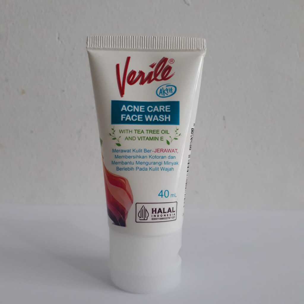 Jual Verile Acne Care Face Wash 40 mL | Shopee Indonesia